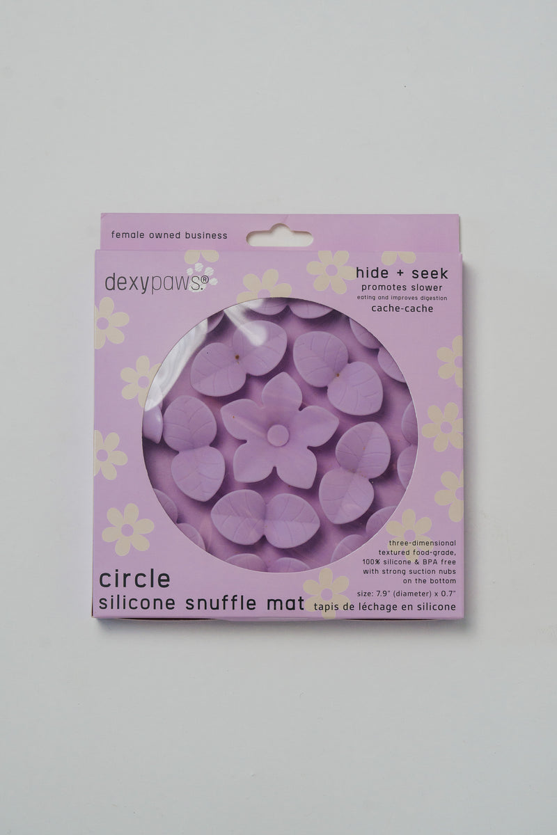 Lilac Circle Enrichment Snuffle Mat – dexypaws
